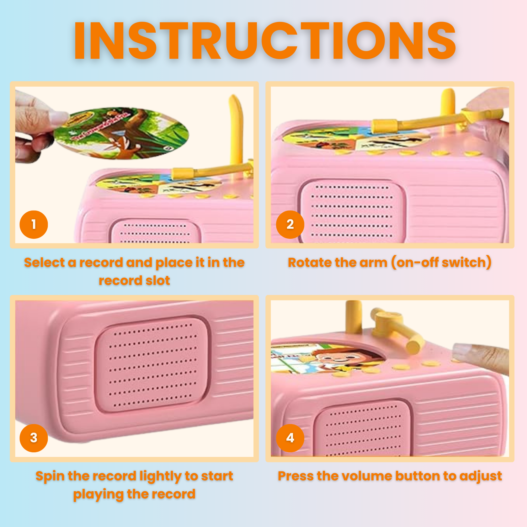 Sweako Kids Gramophone – SWEAKO